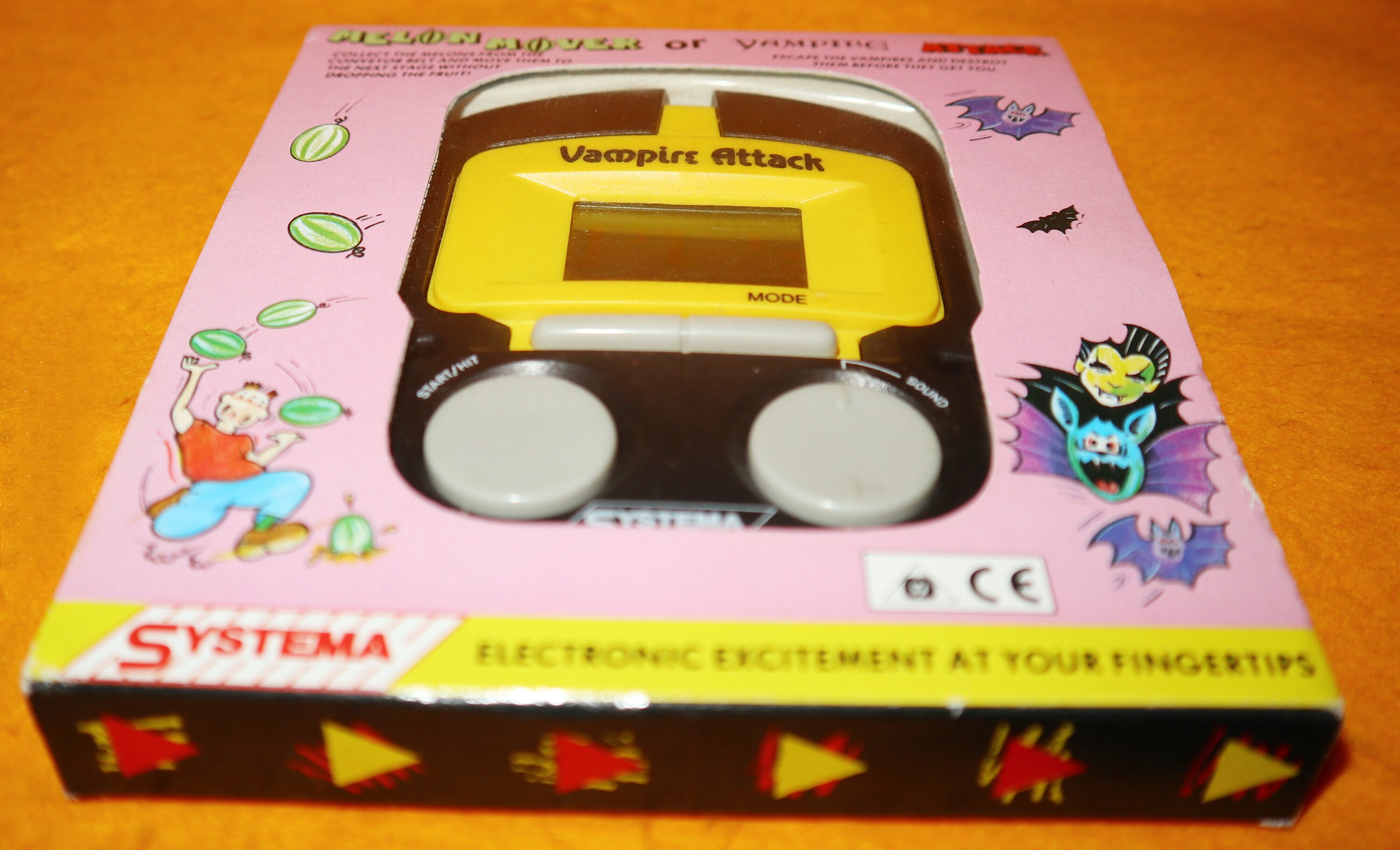 Vintage 1989 80s Systema Vampire Attack Electronic LCD | Etsy