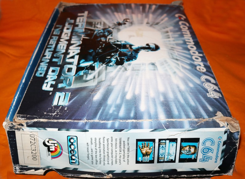 Vintage 1991 90s Commodore C64 Personal Computer Terminator 2 - Etsy UK