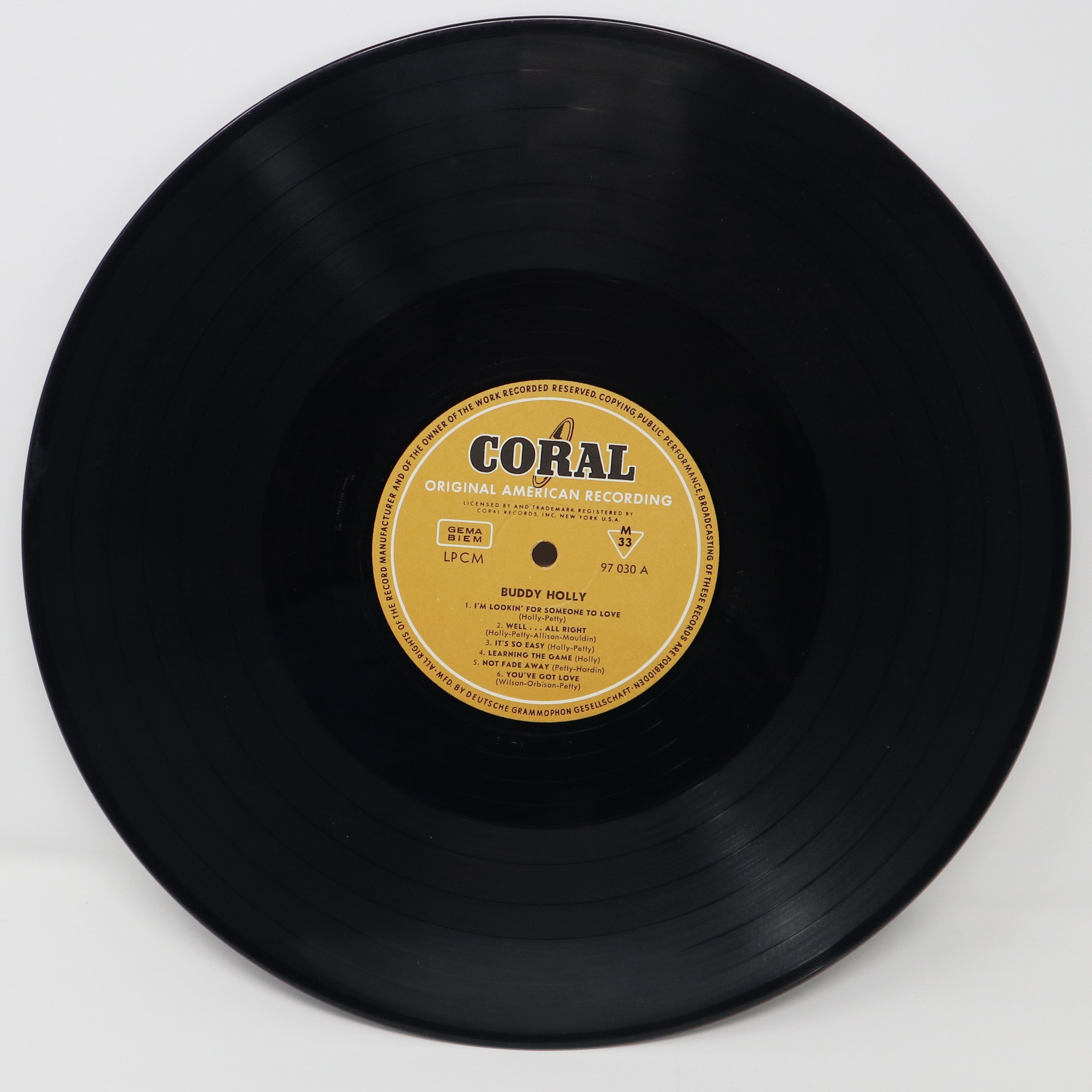 Vintage 1963 60s Coral Records Buddy Holly Buddy Holly - Etsy UK