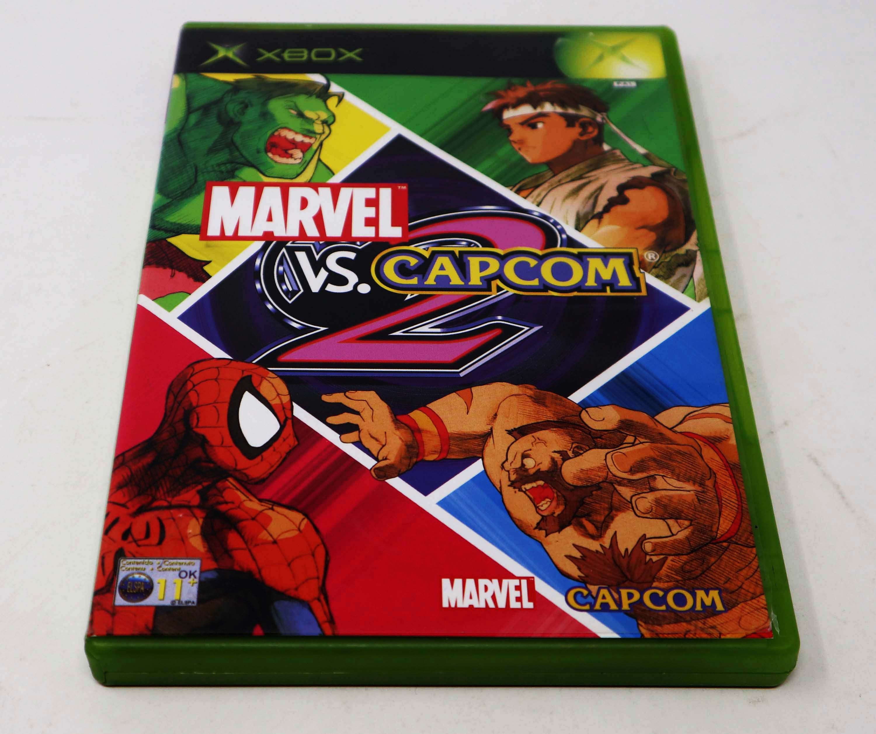 Vintage 2002 Microsoft Xbox X-box Marvel Vs. Capcom 2 Arcade Fighting ...