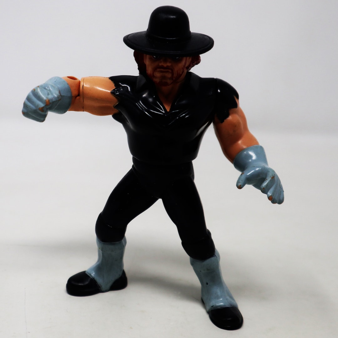 Vintage 1991 90s Hasbro WWF Wrestling Series 4 the Undertaker With ...