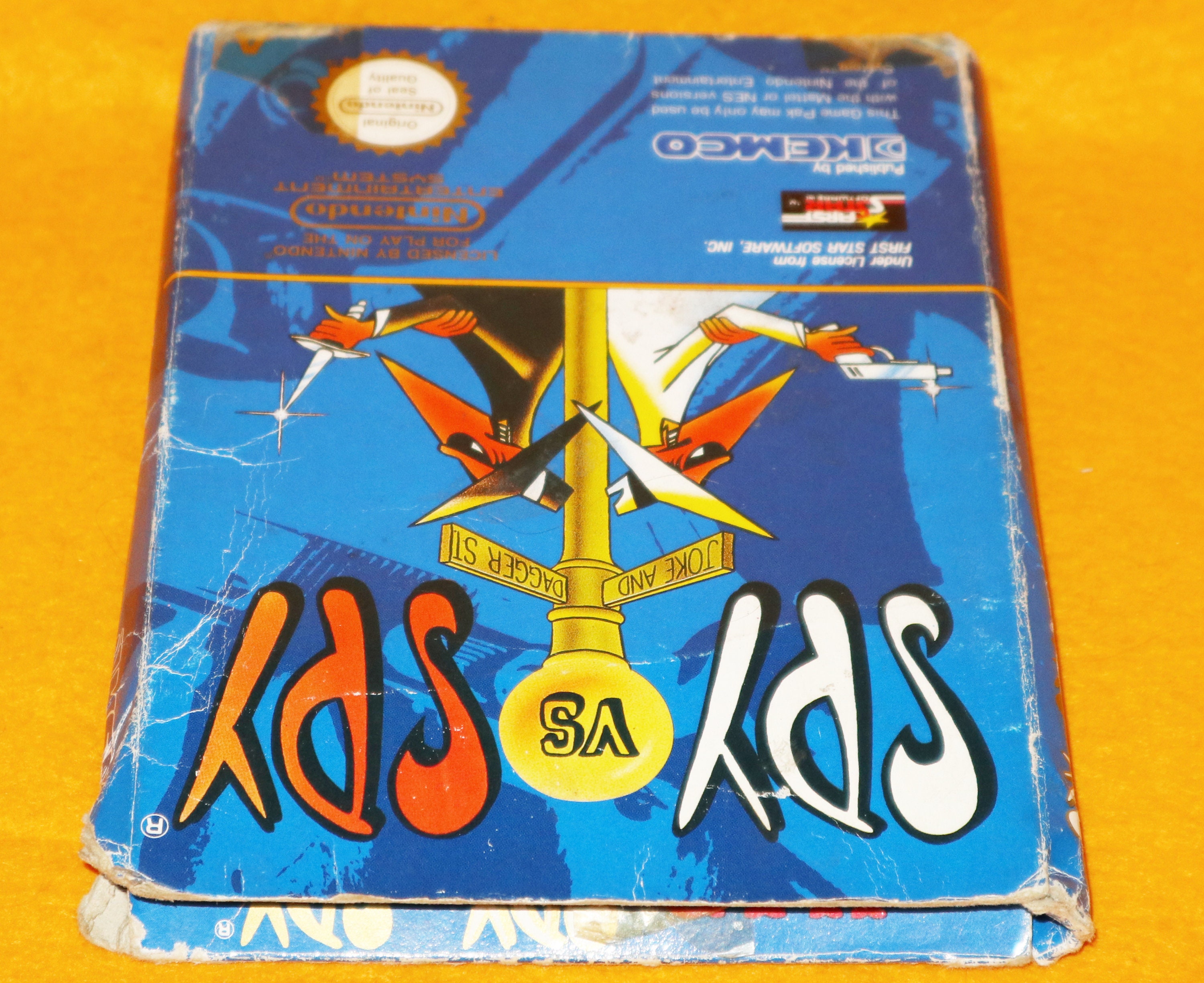 Vintage 1990 90s Nintendo Entertainment System NES Spy vs. Spy | Etsy