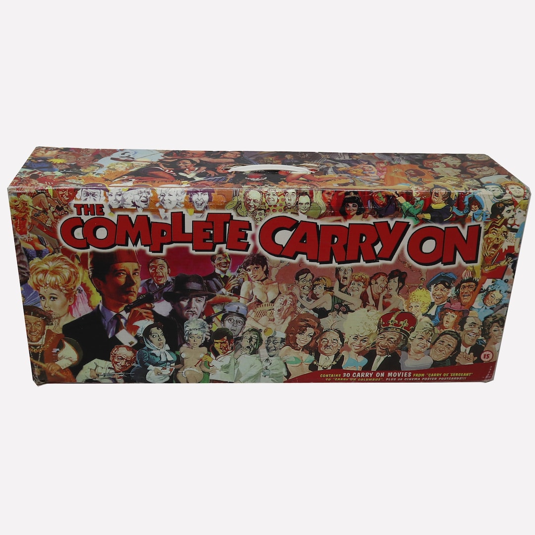 Vintage 1998 90s the Complete Carry on 30 Carry on Movies VHS Video ...