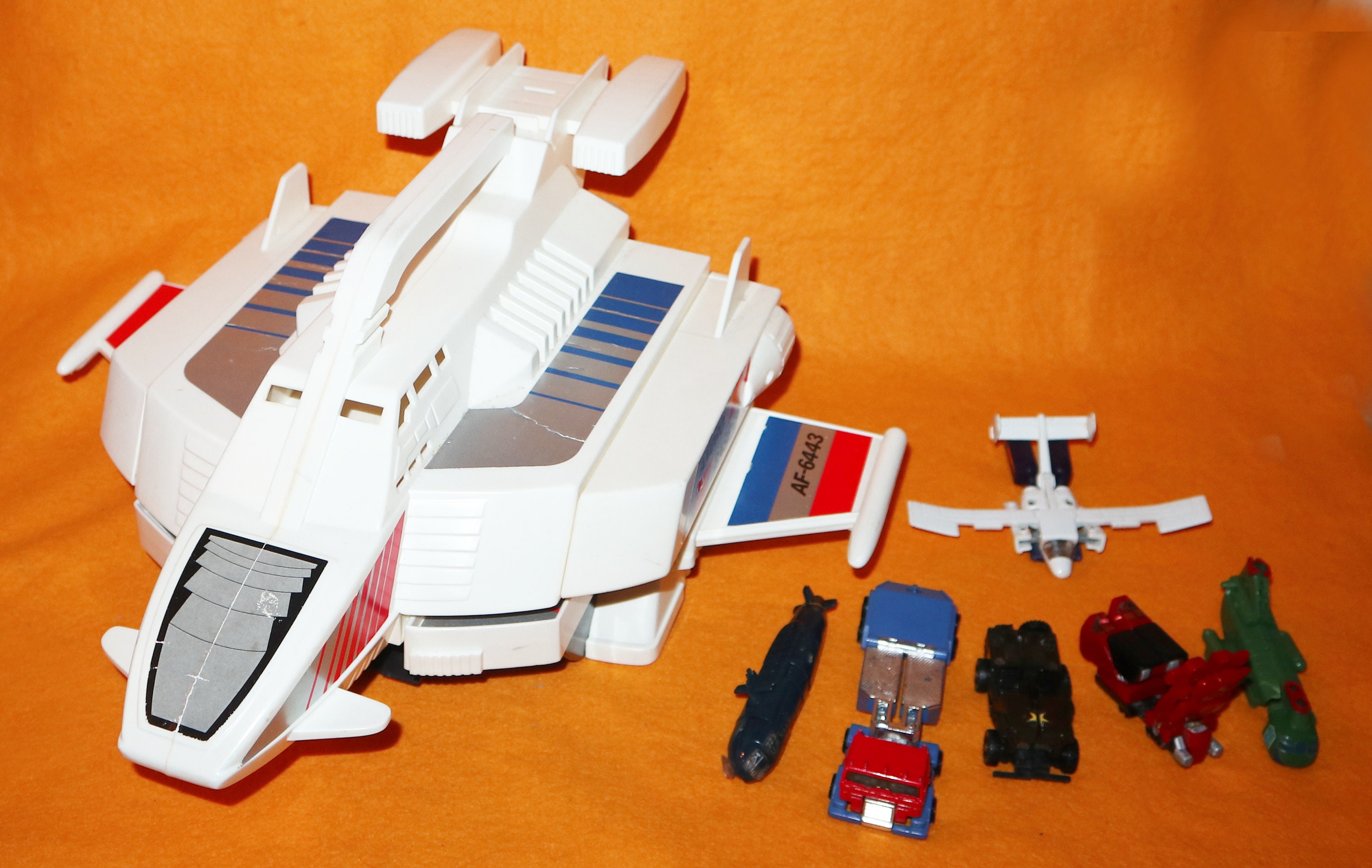 Vintage Blue-box Gobots go Bots Andro Base and Space Shuttle - Etsy