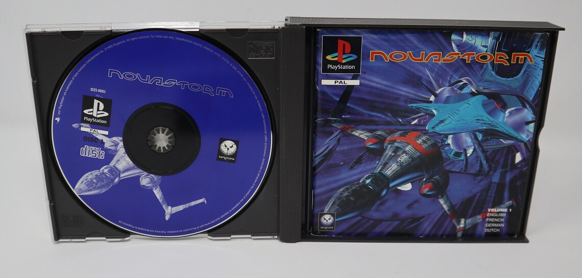 Vintage 1995 90s Playstation 1 PS1 Novastorm Video Game Pal - Etsy