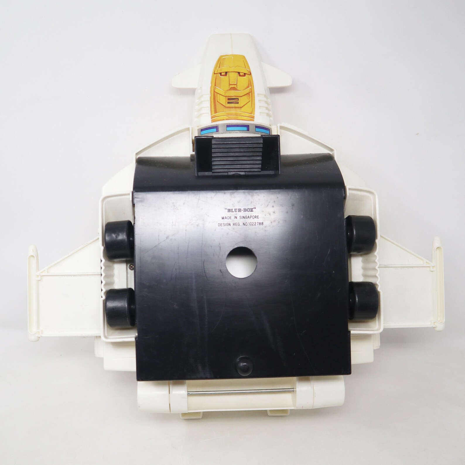 Vintage Blue-box Gobots (go Bots) Andro Base and Space Shuttle Carry ...