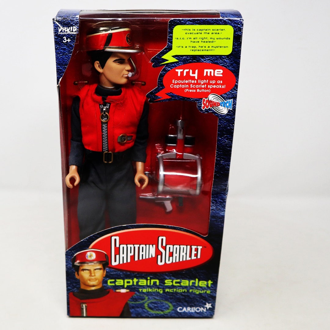 Vintage 2001 Vivid Imaginations Soundtech Sound Tech Talking Captain ...