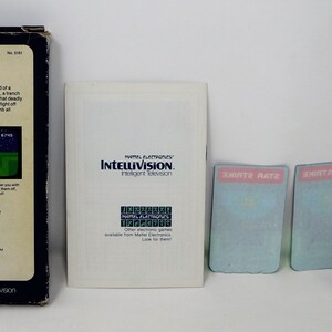 Vintage 1981 80s Mattel Electronics Itellivision Intelligent Television ...