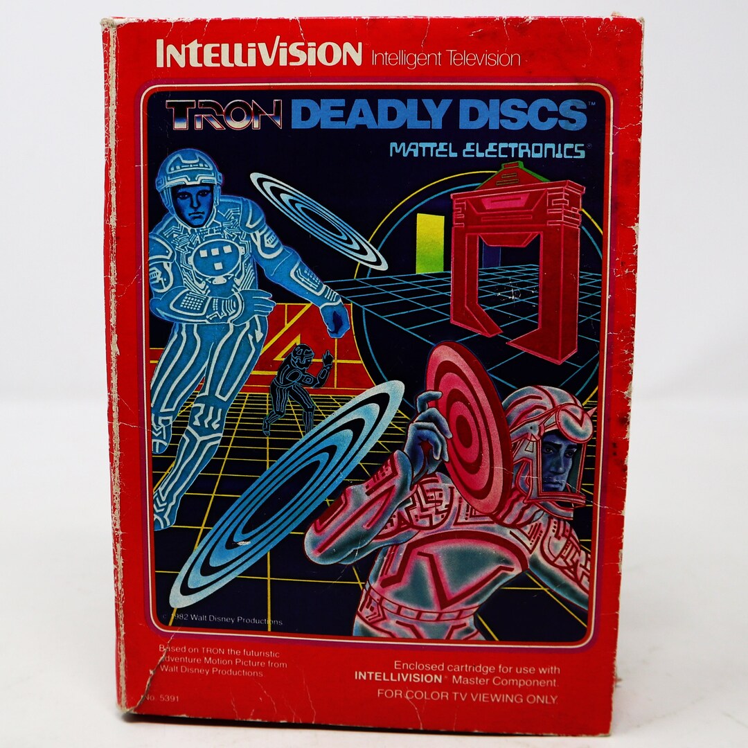 Vintage 1982 80s Mattel Electronics Itellivision Intelligent Vision ...