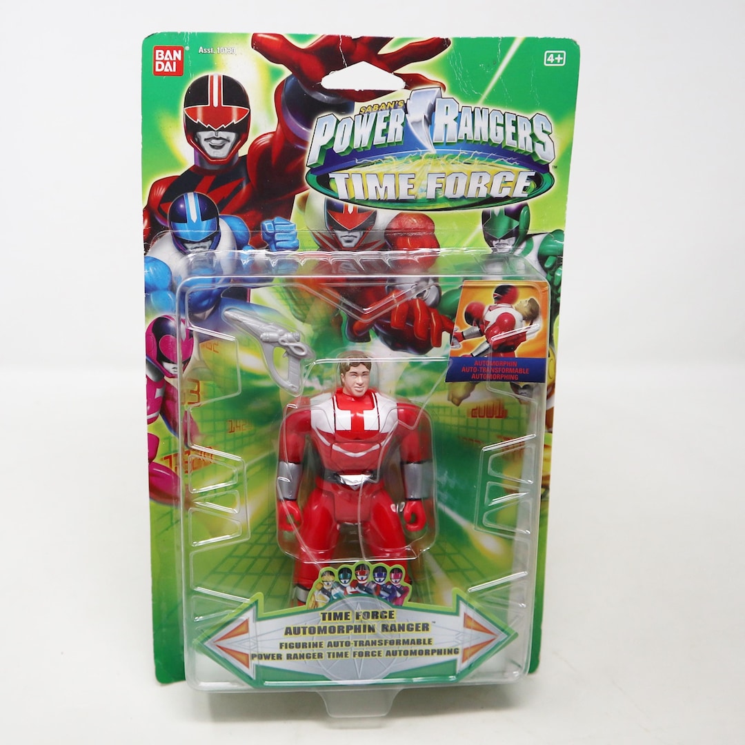 Vintage 2001 Bandai Saban's Power Rangers Time Force Automorphin Ranger ...