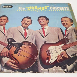 Vintage 1958 50s Coral the Crickets - the "chirping" Crickets 12" LP ...