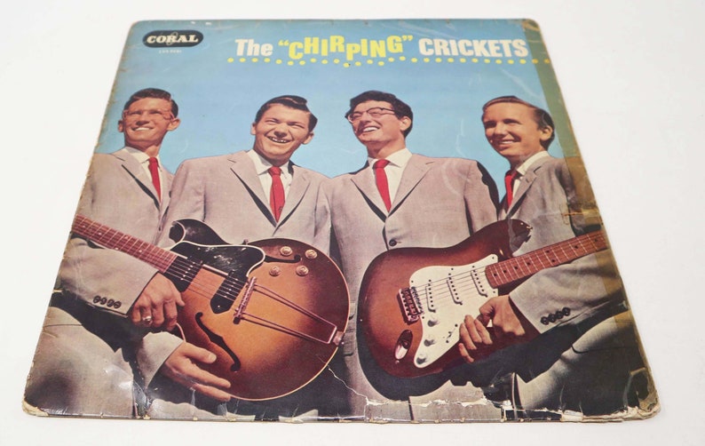 Vintage 1958 50s Coral the Crickets - the "chirping" Crickets 12" LP ...
