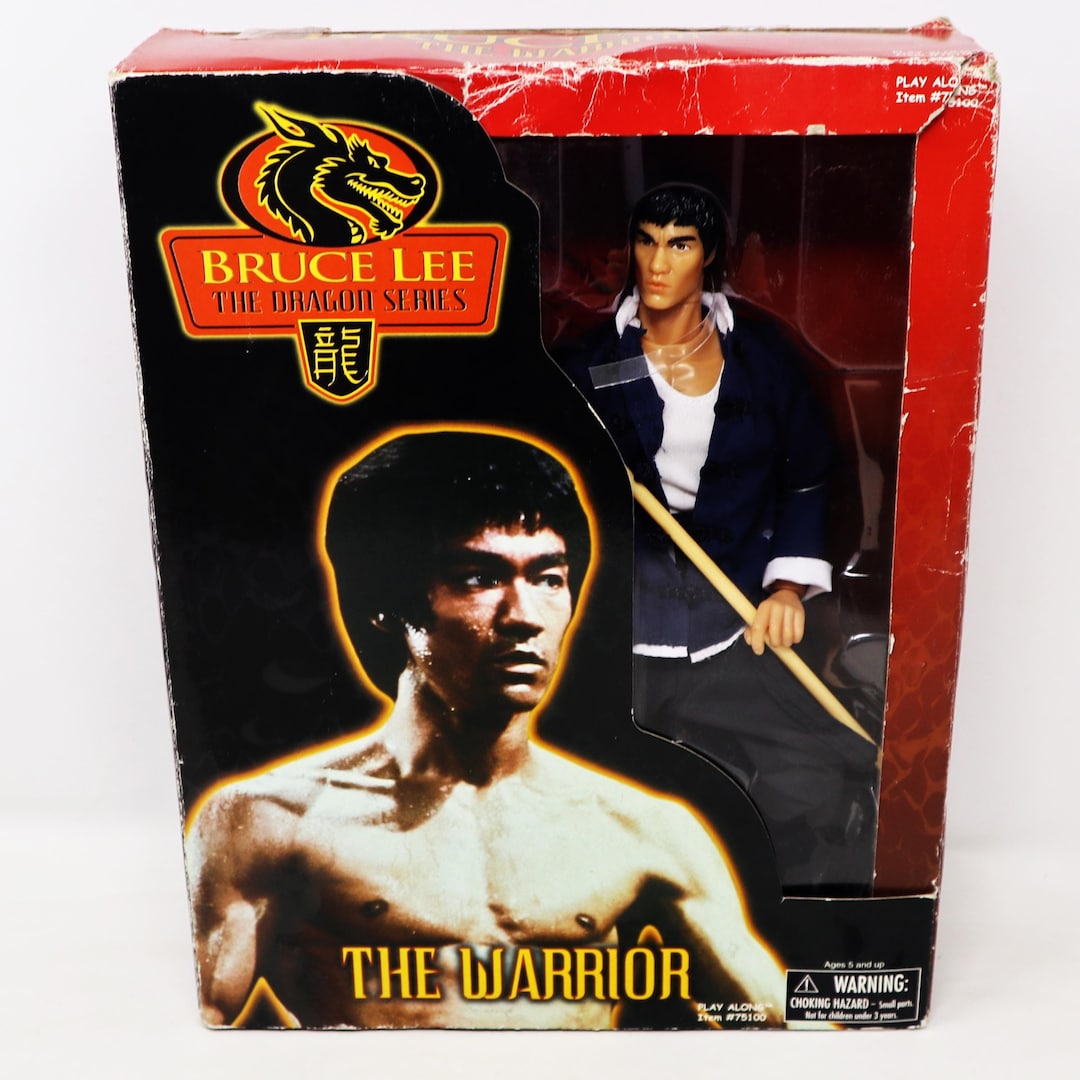Vintage 2000 Play Along Toys Bruce Lee #75100 Bruce Lee the Dragon ...