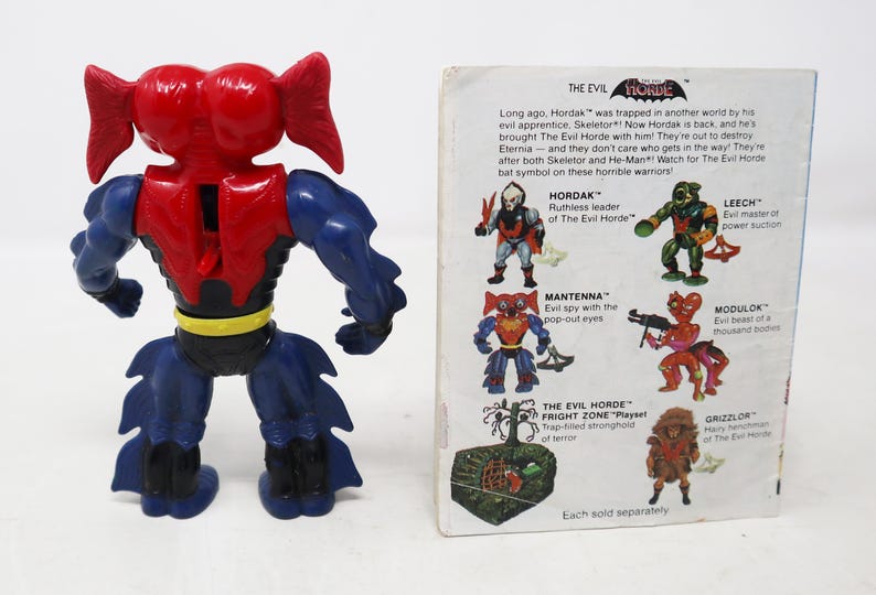 Vintage 1984 80s He-man MOTU Masters of the Universe Original Series ...