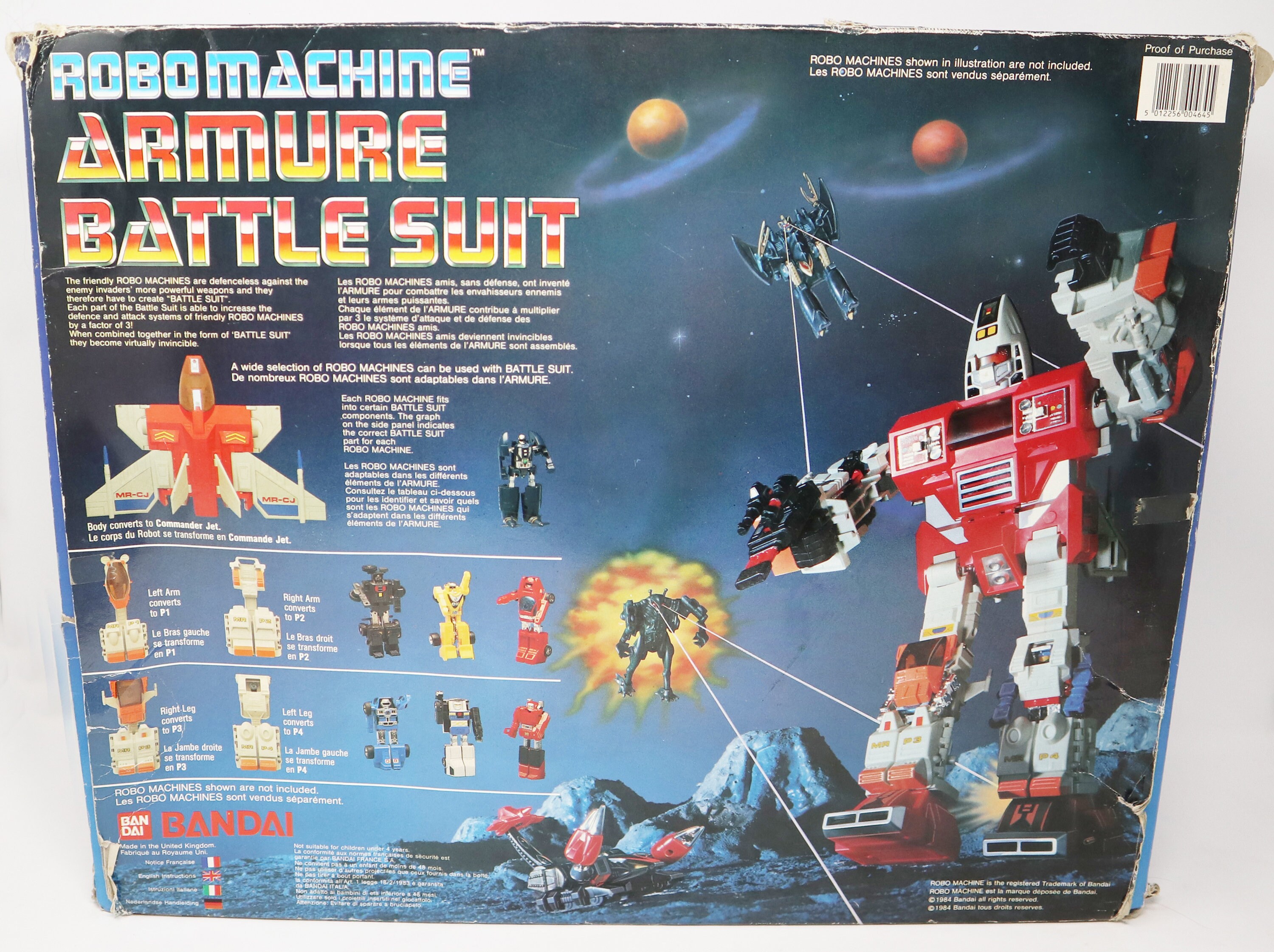 Vintage 1984 80s Bandai Gobots go Bots Robo Machine Battle - Etsy