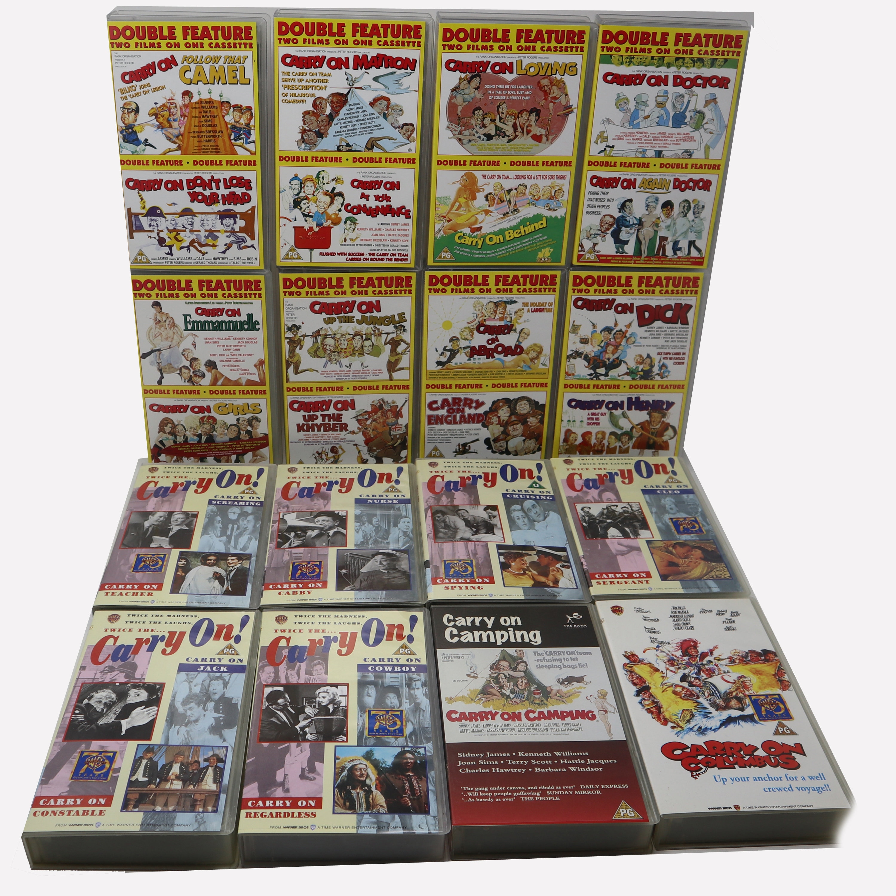 Vintage 1998 90s the Complete Carry on 30 Carry on Movies VHS Video ...