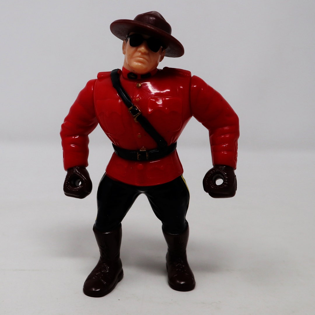 Vintage 1992 90s Hasbro WWF Wrestling Series 5 the Mountie Action ...
