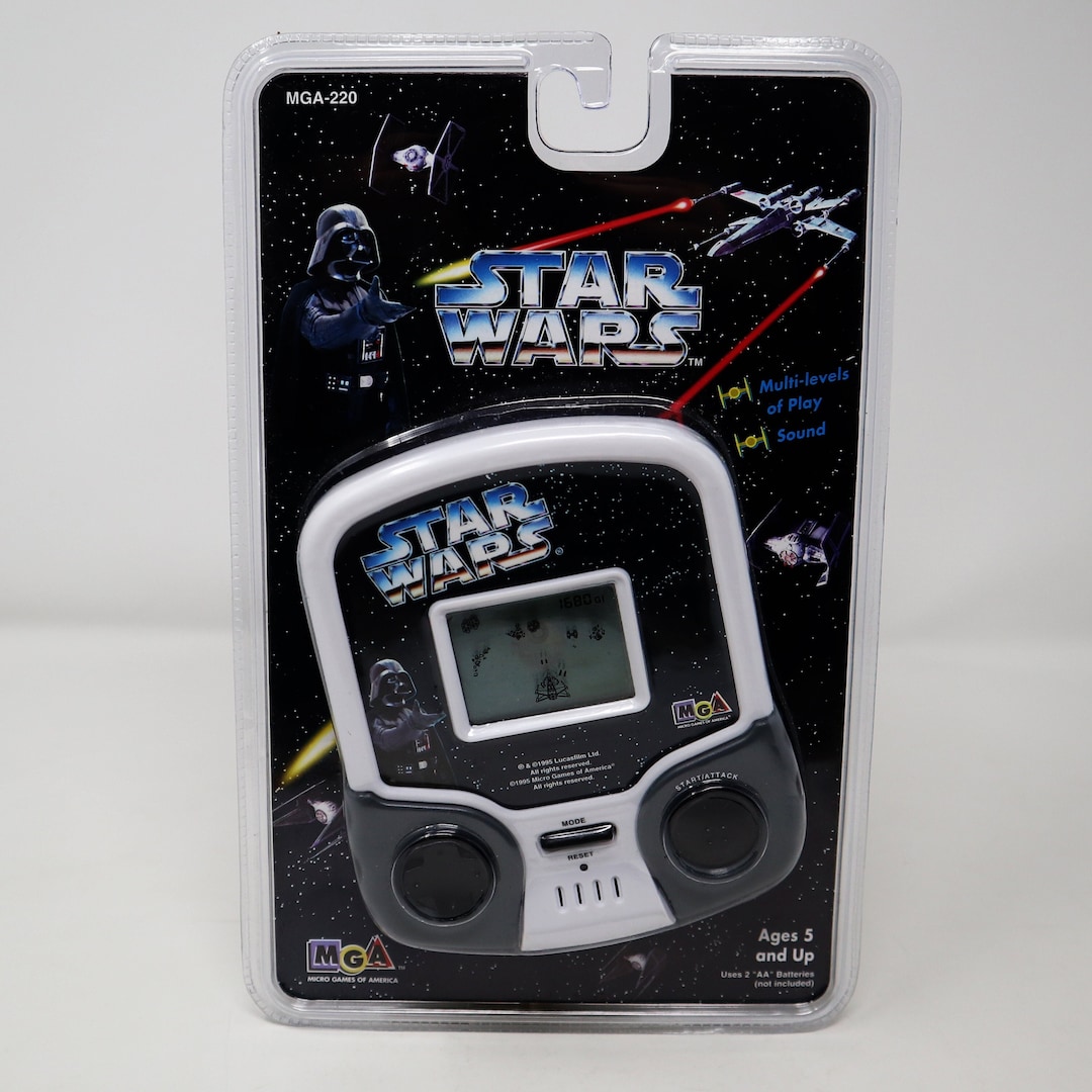 Vintage 1995 90s MGA Micro Games of America Star Wars Handheld ...
