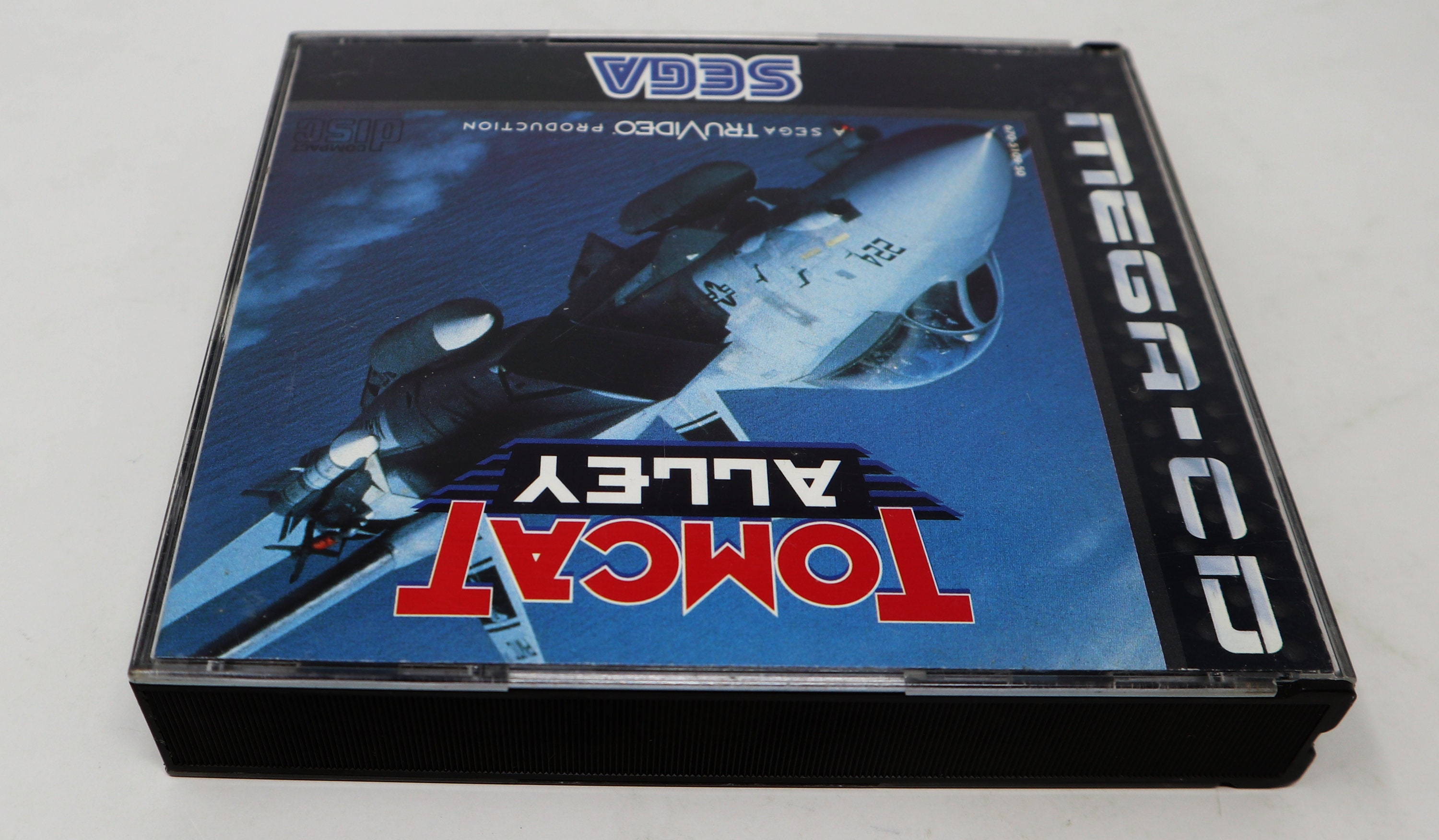Vintage 1994 90s Sega Mega-cd System Sega Tomcat Alley Compact - Etsy