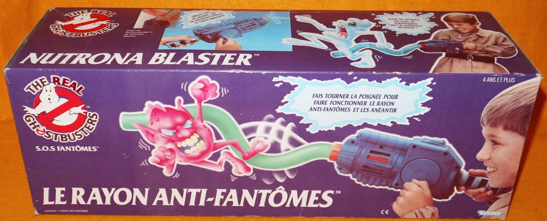 Vintage 1989 80s Kenner the Real Ghostbusters S.O.S Fantomes Nutrona Blaster Toy Boxed Rare - Etsy