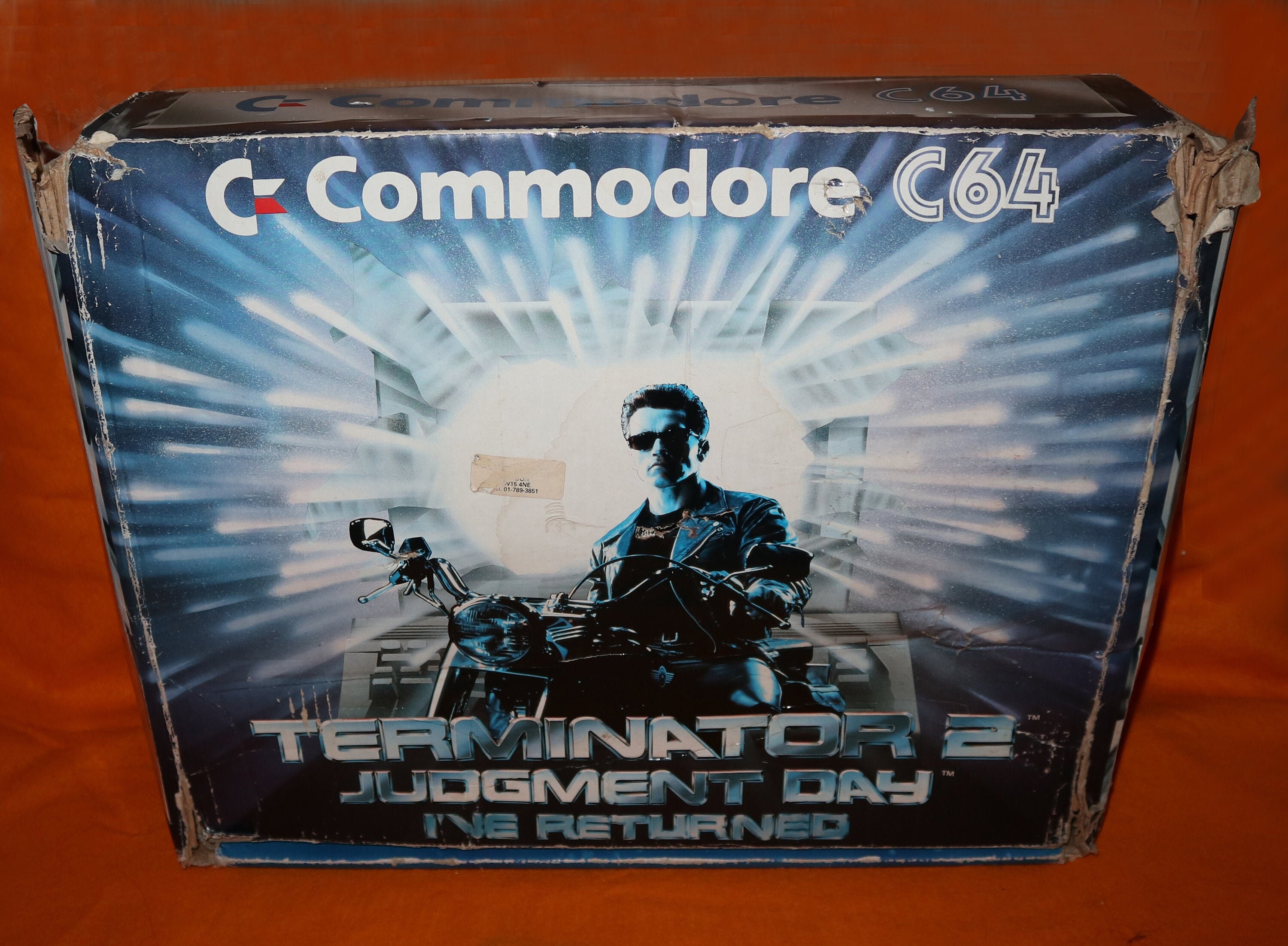 Vintage 1991 90s Commodore C64 Personal Computer Terminator 2 - Etsy UK