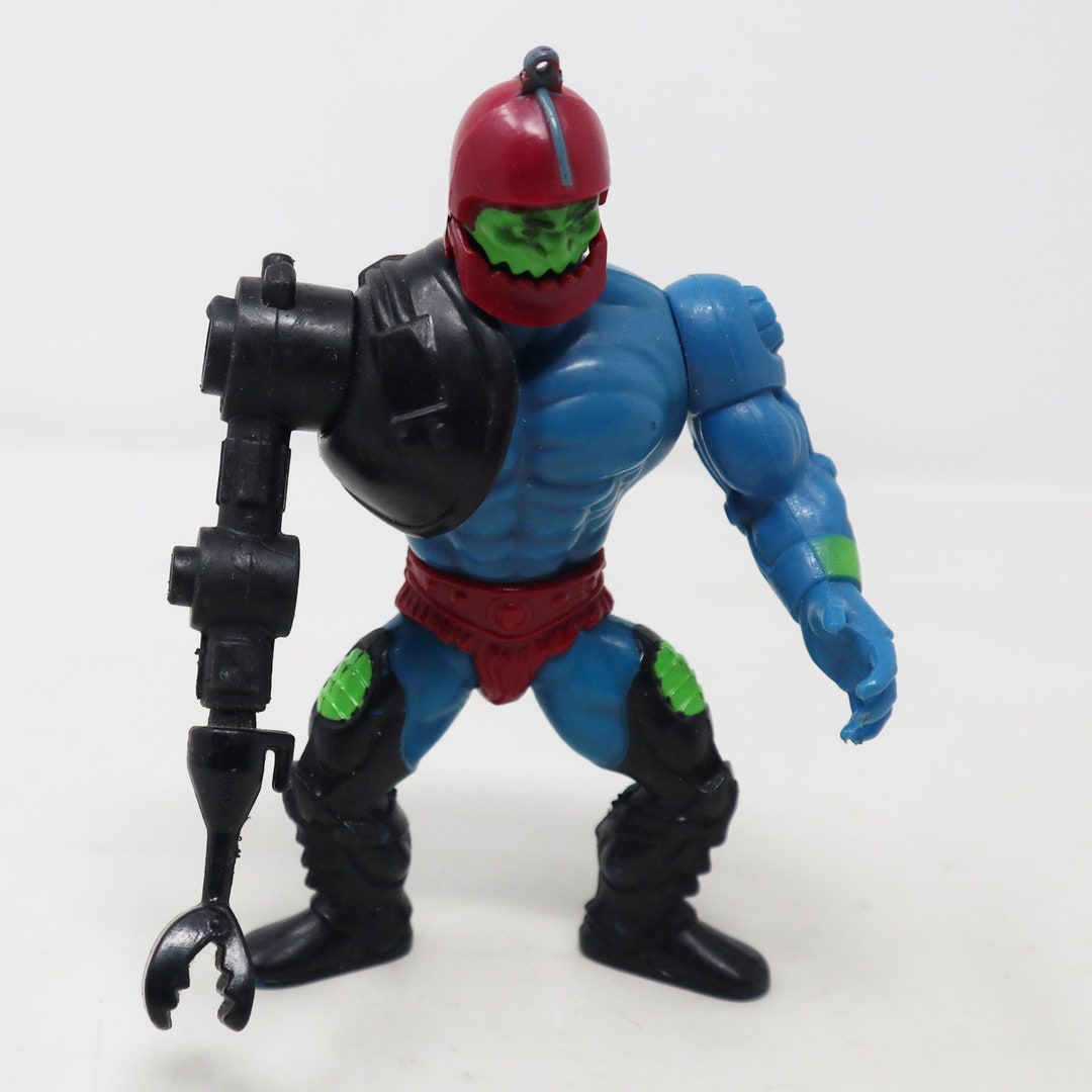 Vintage 1981 80s Mattel MOTU He-man Masters of the Universe Trap Jaw ...