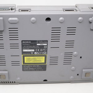 Vintage Sony Playstation 1 PS1 Pal Console (SCPH-7502) (fully Working ...