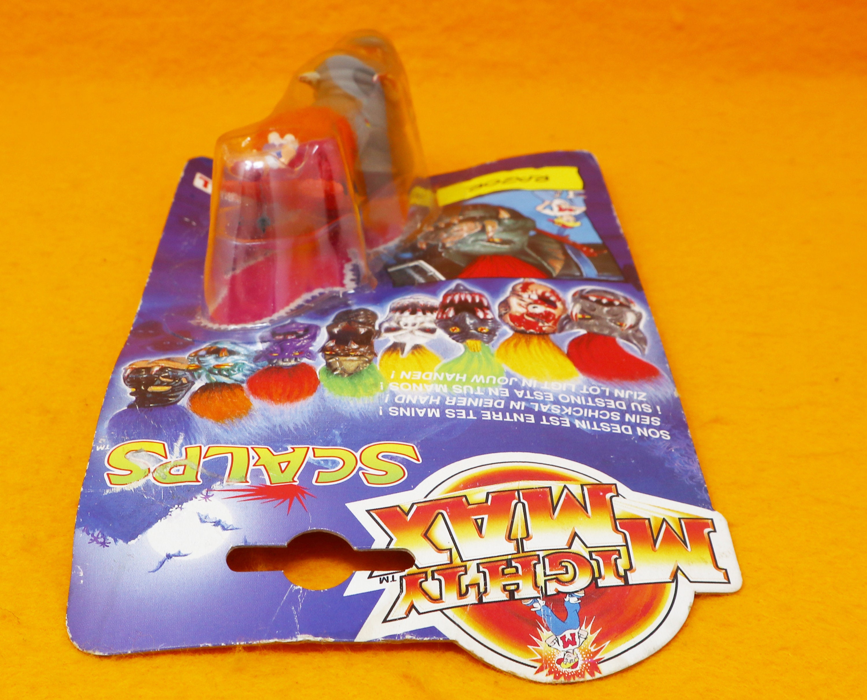 Vintage 1993 90s Bluebird Toys Ideal Mighty Max Dread Heads Scalps ...