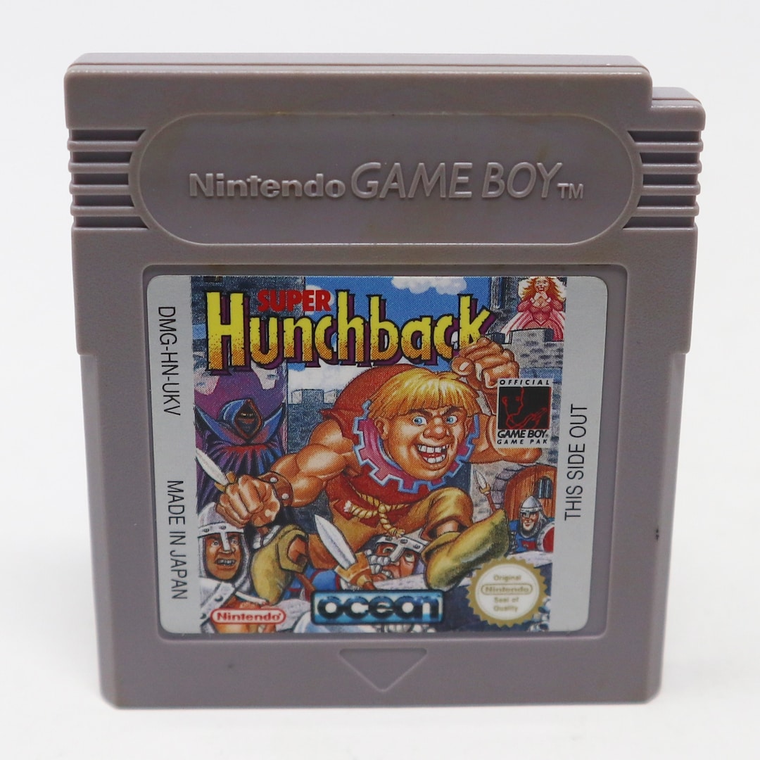 Vintage 1990s Game Boy Compact Video Game System Super Hunchback ...