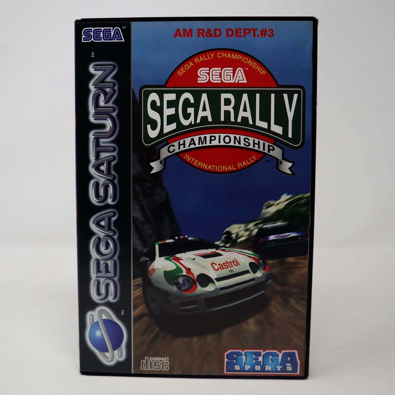 Vintage 1995 90s Sega Saturn Sega Rally Championship International ...