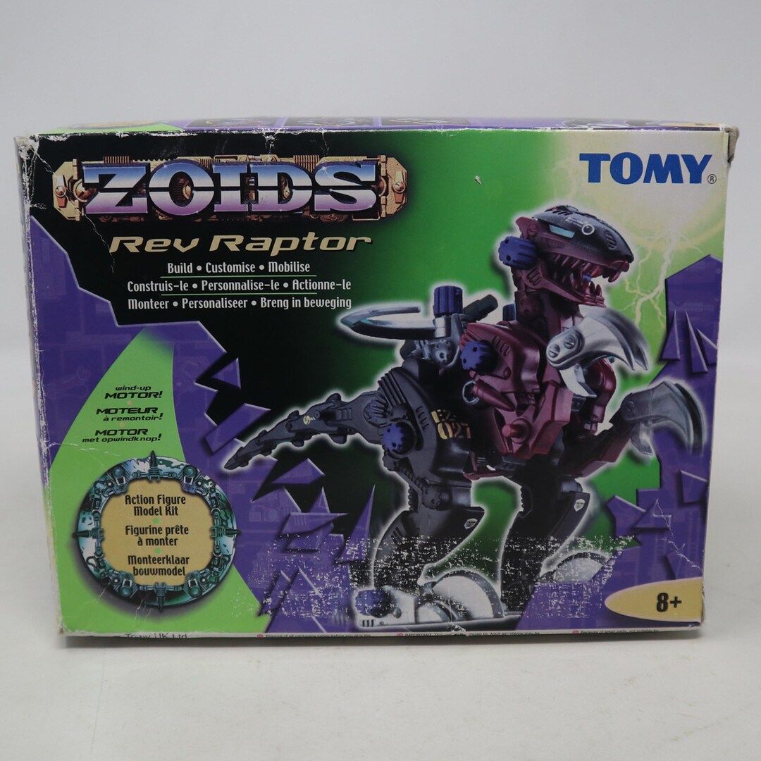 Vintage 2003 Tomy Zoids Rev Raptor Action Figure Model Kit Assembled ...