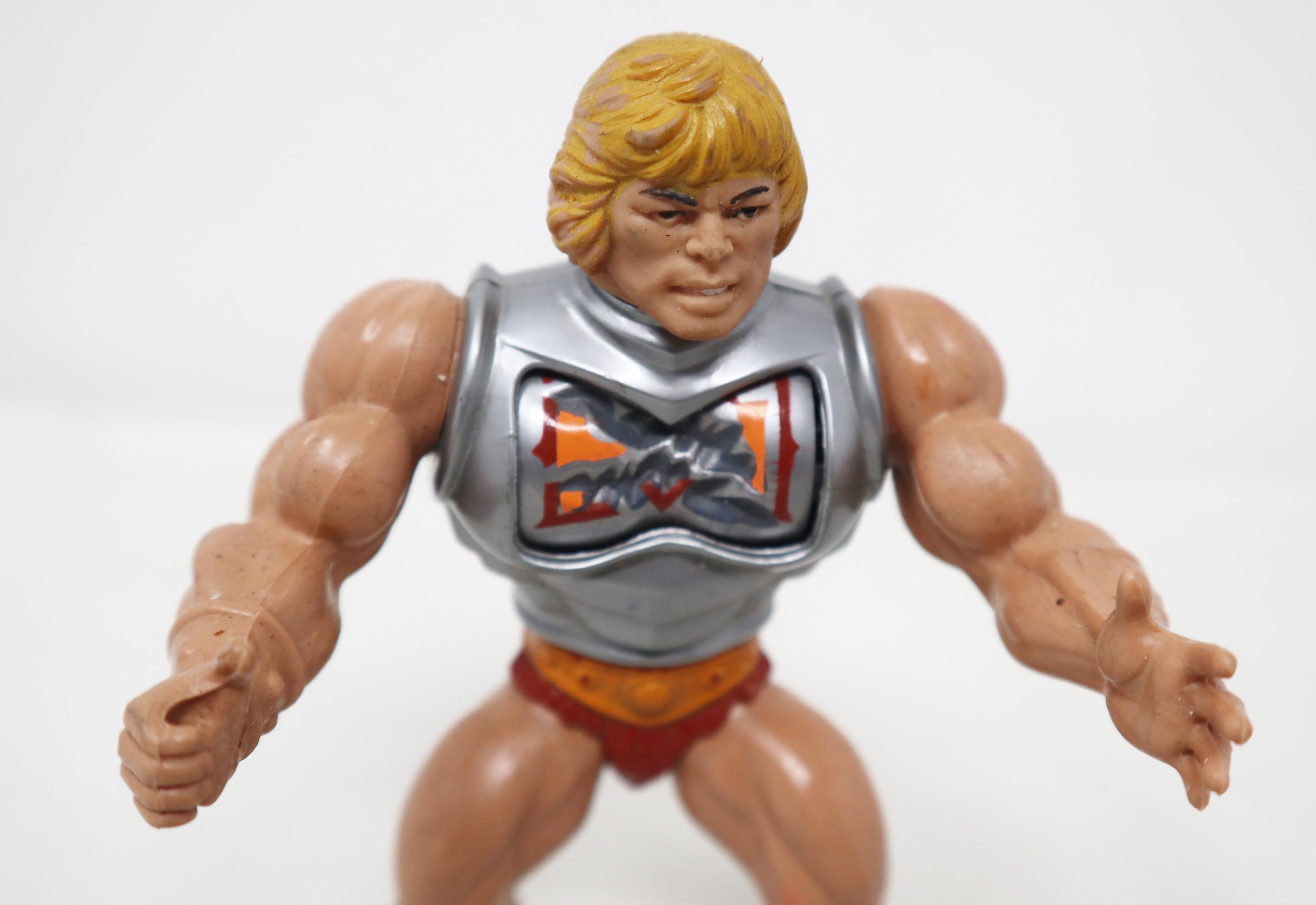 Vintage 1983 80s Mattel MOTU Masters of the Universe Battle Armor He ...