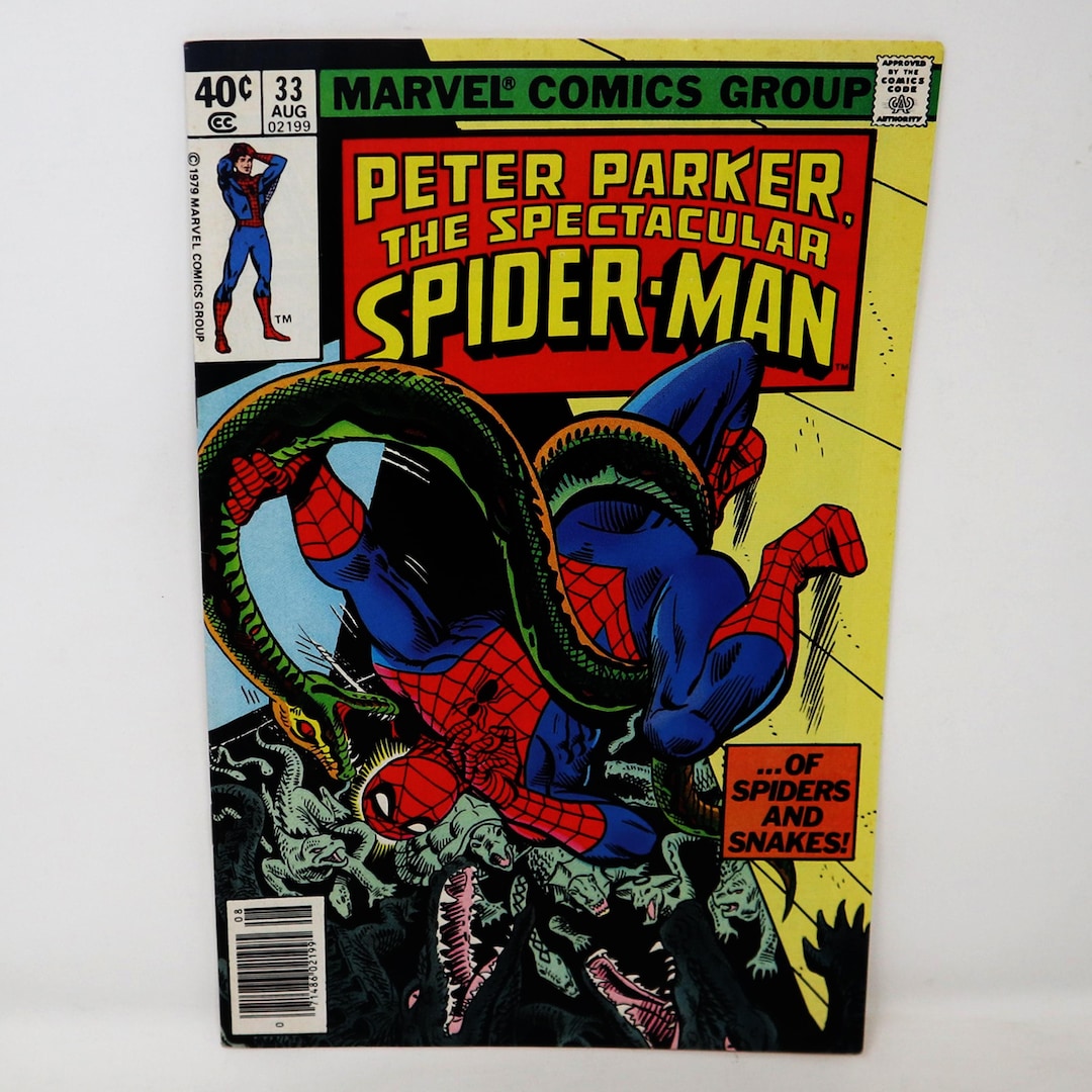 Vintage 1979 70s Marvel Peter Parker the Spectacular Spider-man Comic ...