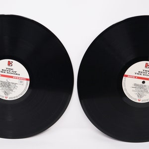 Vintage 1985 80s Elektra WEA Records the Best of the Doors 12 Double ...