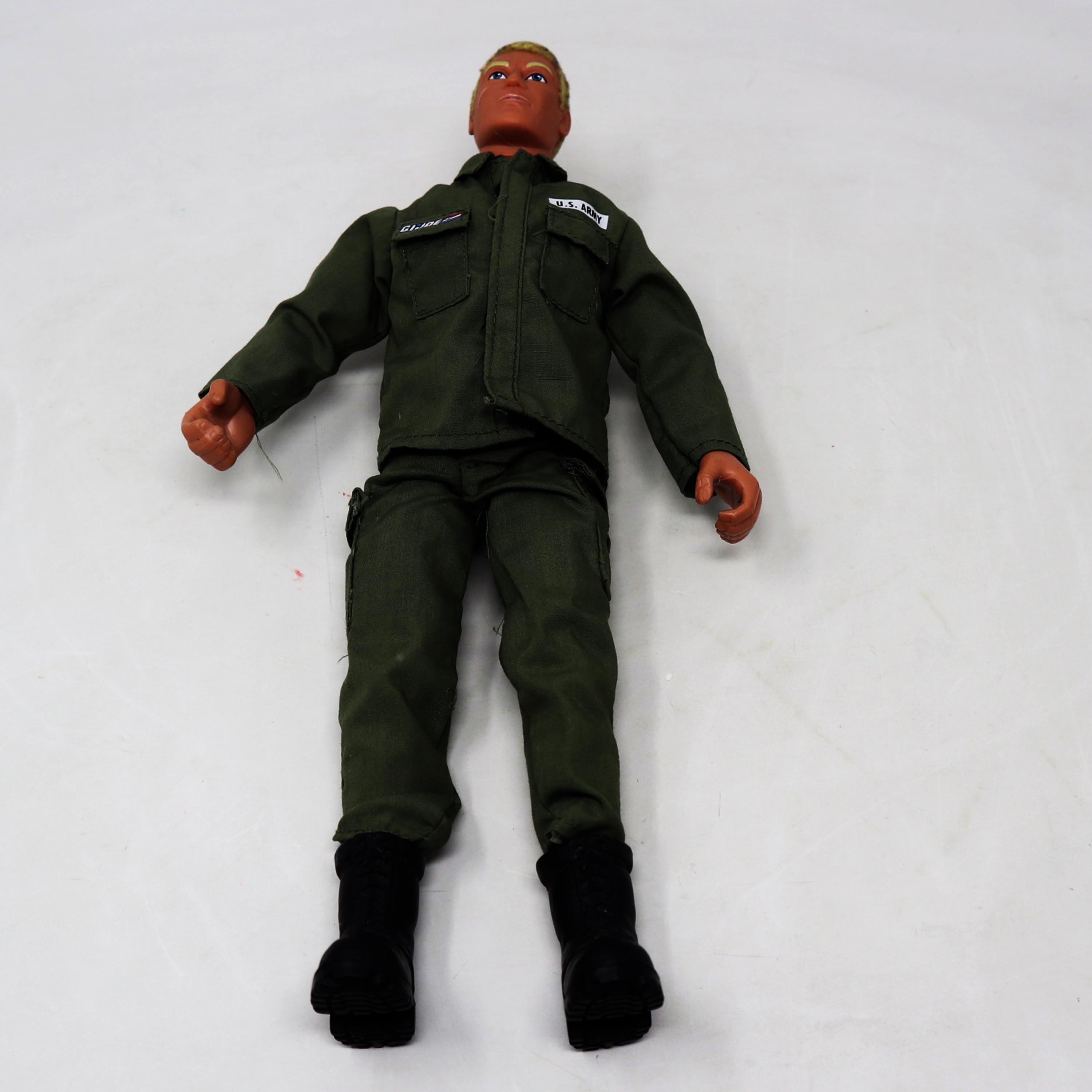 Vintage 1992 90s Hasbro Action Man GI Joe Action Figure Doll Fuzzy ...
