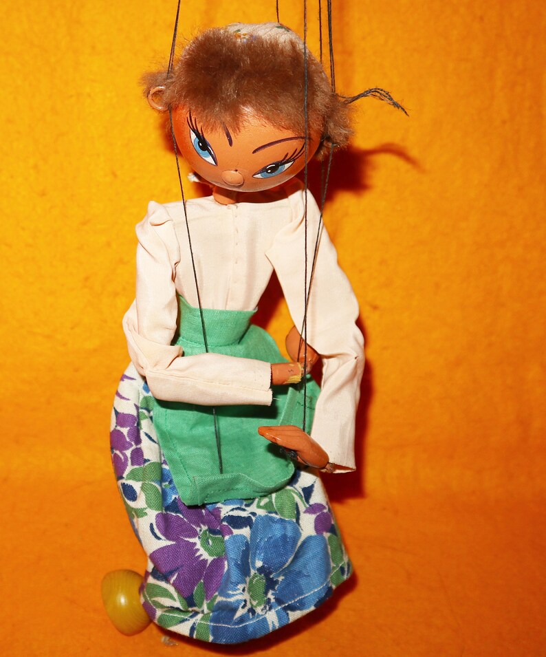 Vintage Pelham Puppets Gypsy Girl LS Hand Made Simple - Etsy Canada