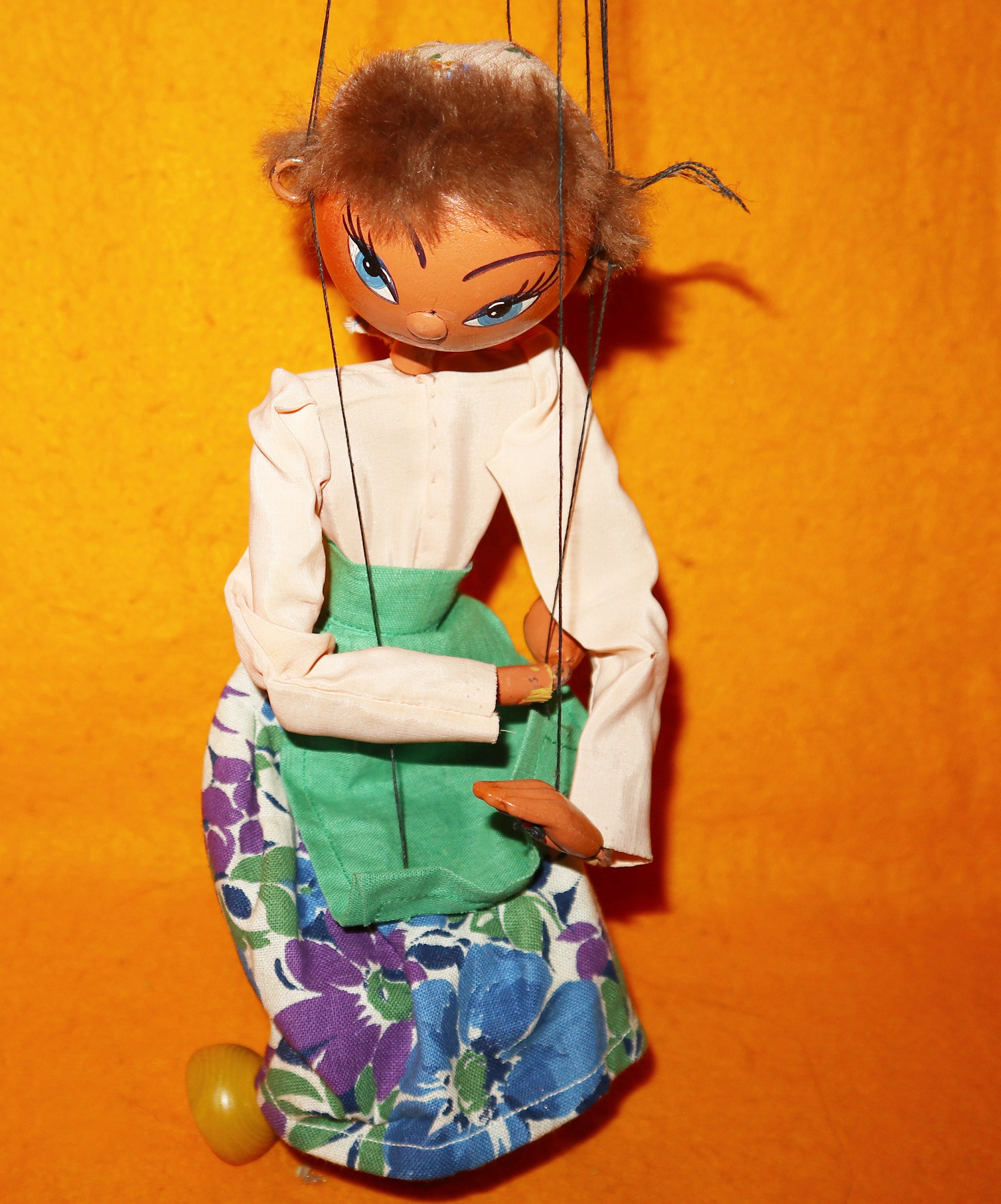 Vintage Pelham Puppets Gypsy Girl LS Hand Made Simple - Etsy Canada