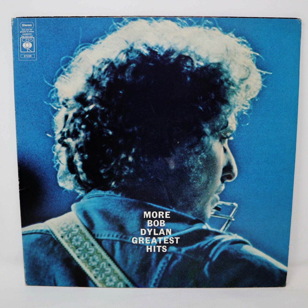 Vintage 1971 70s CBS Records Bob Dylan - More Bob Dylan Greatest Hits ...