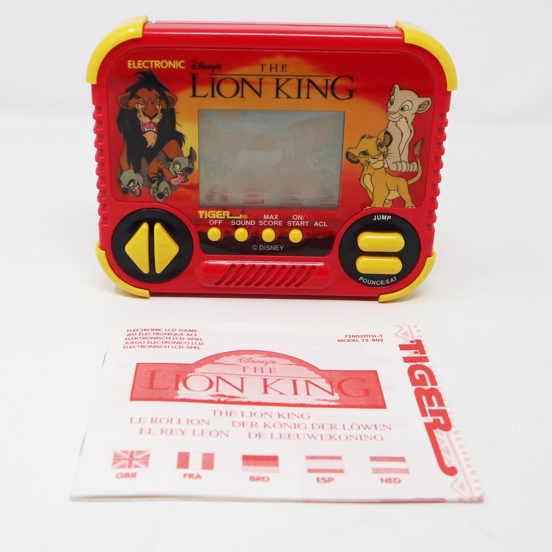 Vintage 1994 90s Tiger Electronics Disney's the Lion King - Etsy