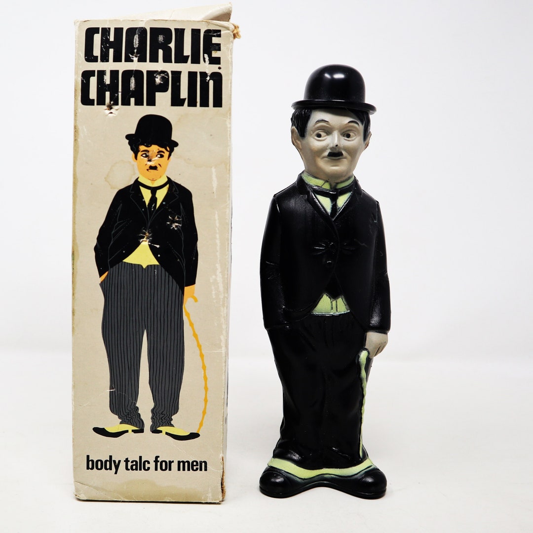 Vintage 1974 70s Bubbles Charlie Charles Chaplin the Little Tramp Body ...