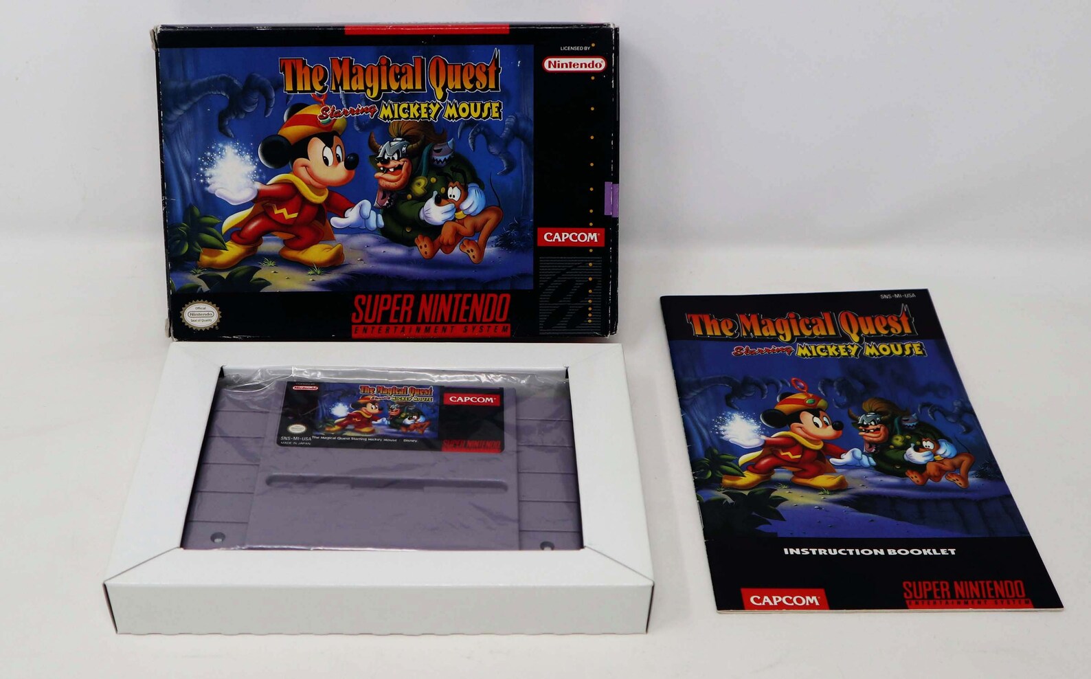 Vintage 1991 90s Super Nintendo Entertainment System SNES the Magical ...