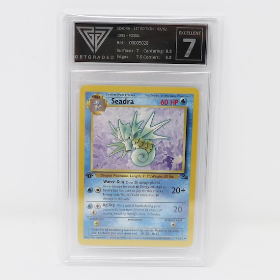 Vintage 1999 90s Nintendo Pokemon Seadra 1st Edition 42/62 - Etsy UK