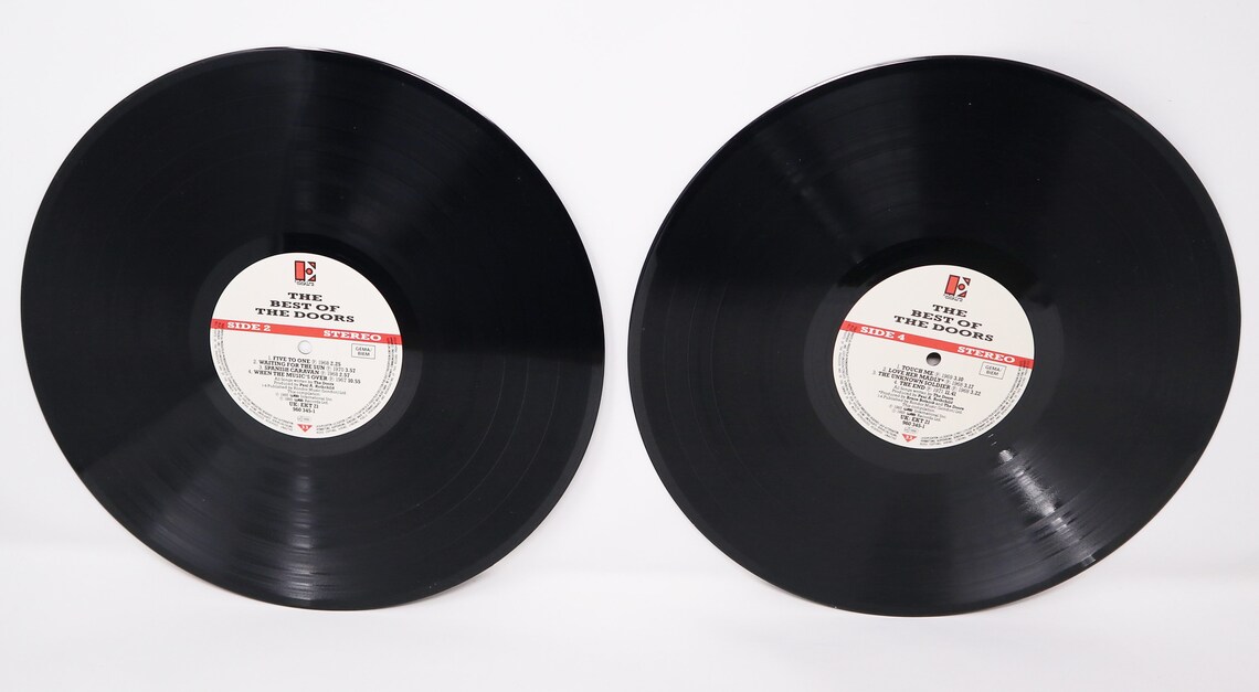 Vintage 1985 80s Elektra WEA Records the Best of the Doors - Etsy