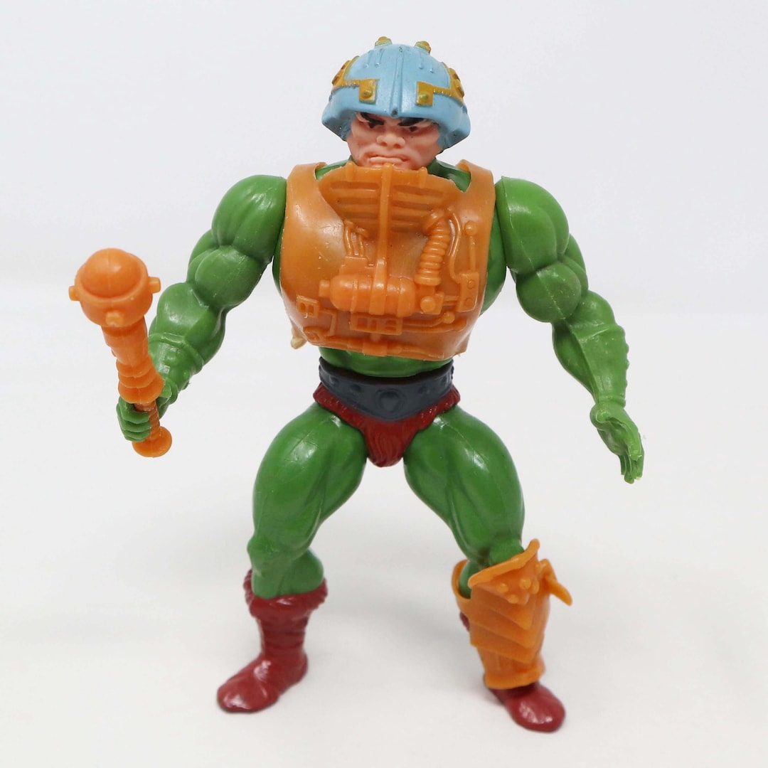 Vintage 1981 80s Mattel MOTU He-man Masters of the Universe Man-at-arms ...