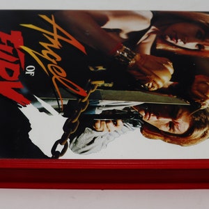 Vintage 1992 90s Cynthia Rothrock Angel of Fury VHS Video Home System ...