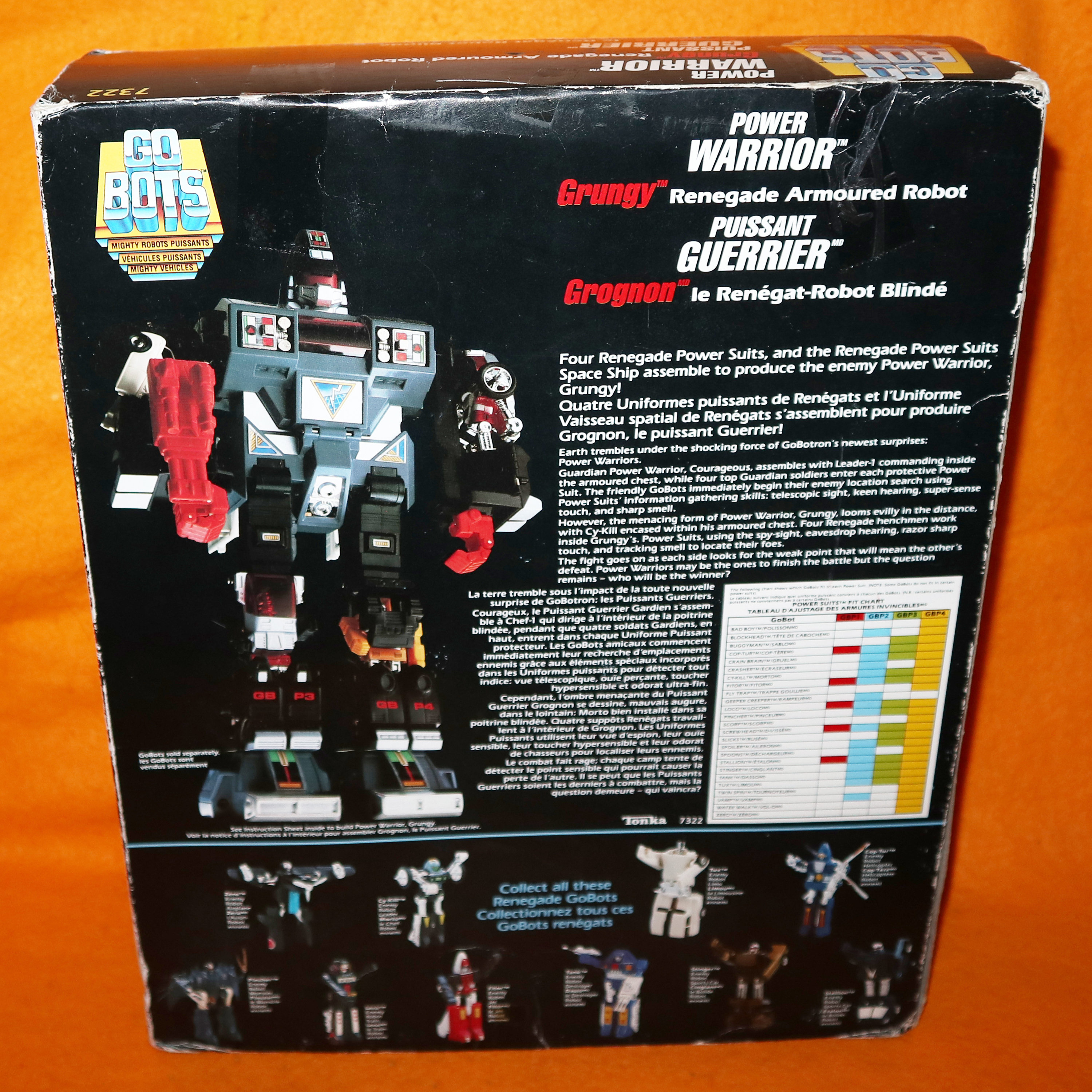 Vintage 1985 80s Tonka Gobots go Bots Power Warrior Grungy | Etsy