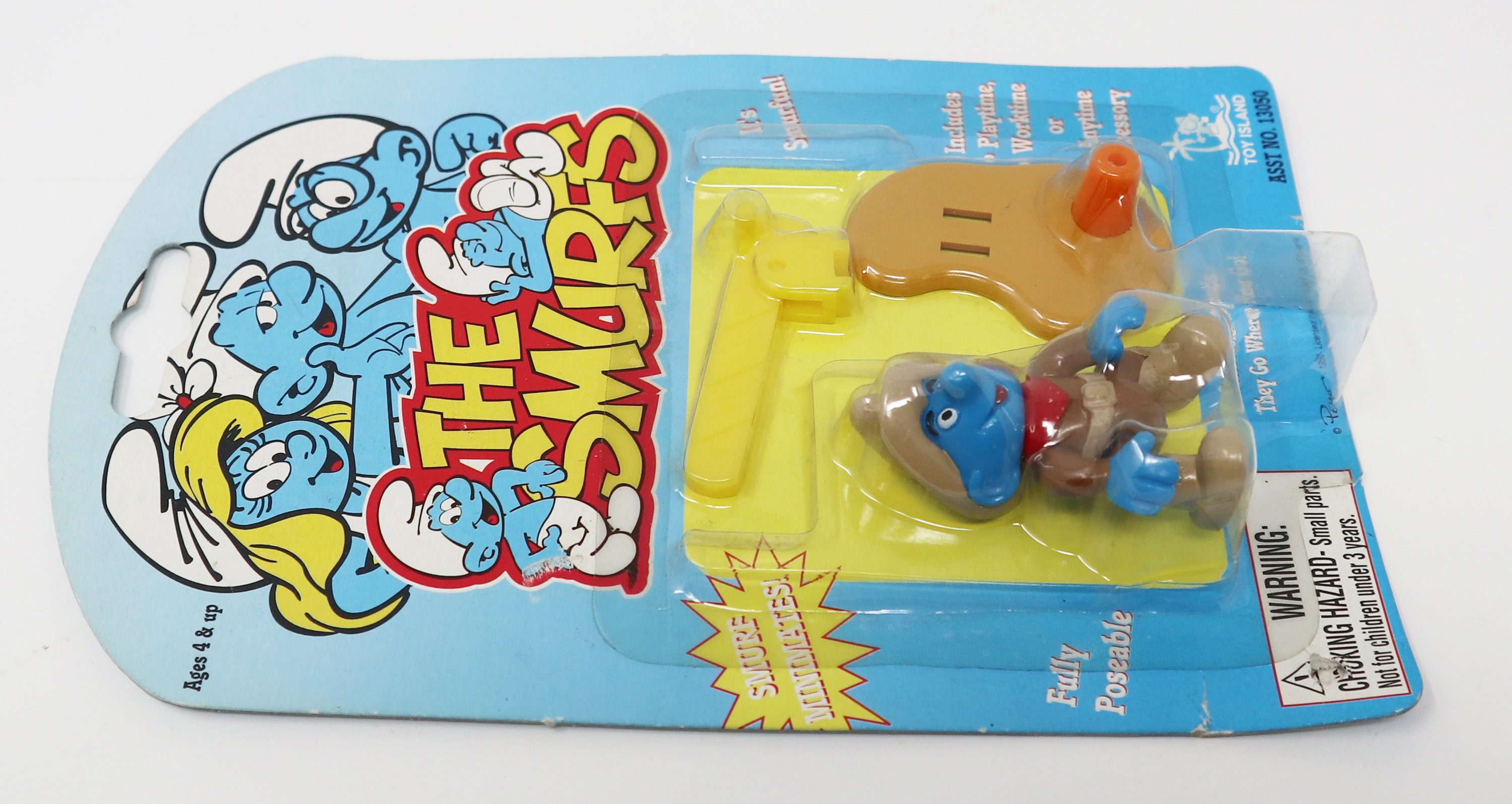 Vintage 1996 90s Toy Island Peyo the Smurfs Smurf Minimates - Etsy