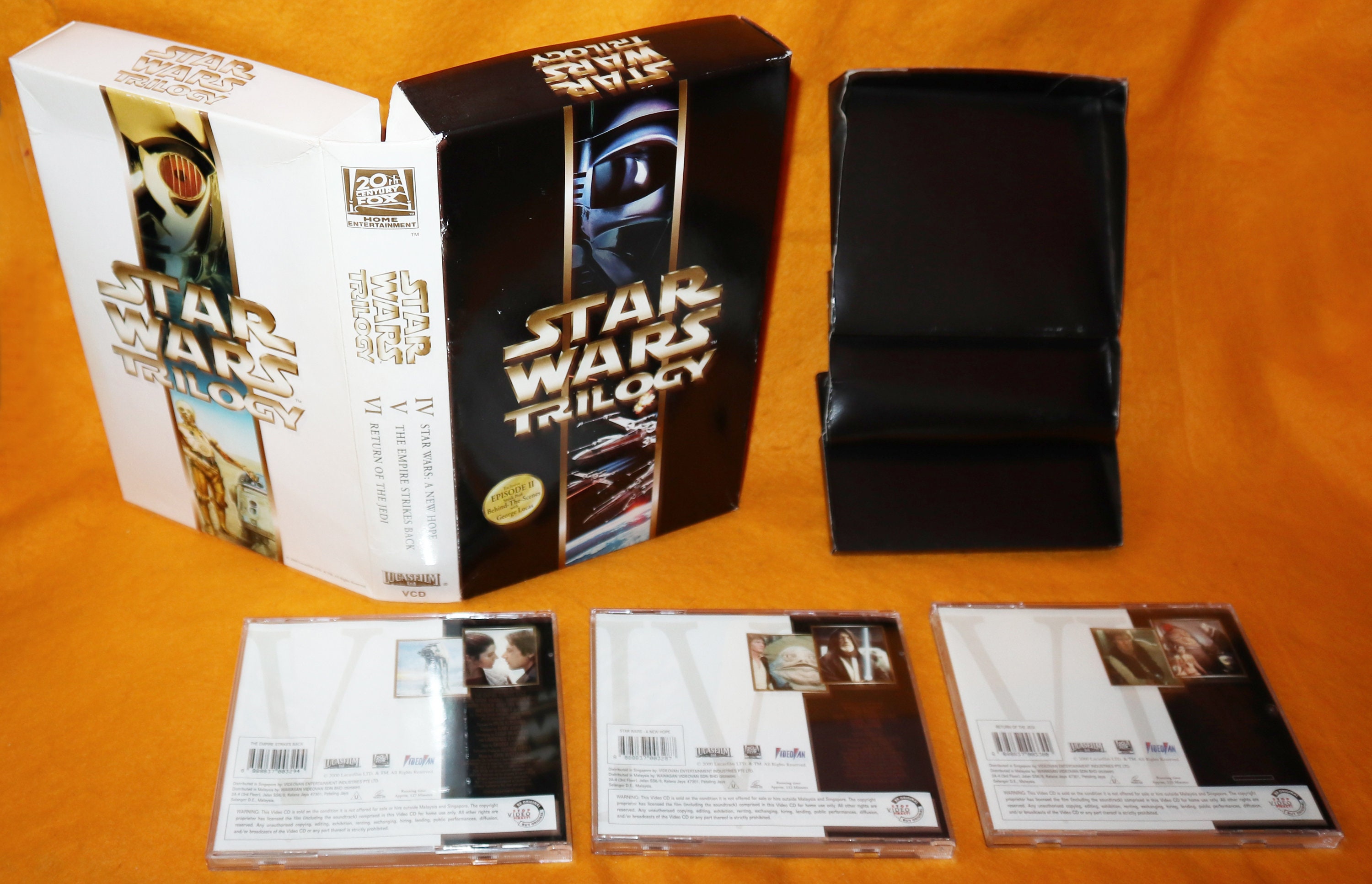 Vintage 2000 Star Wars Trilogy Special Edition VCD Video CD - Etsy