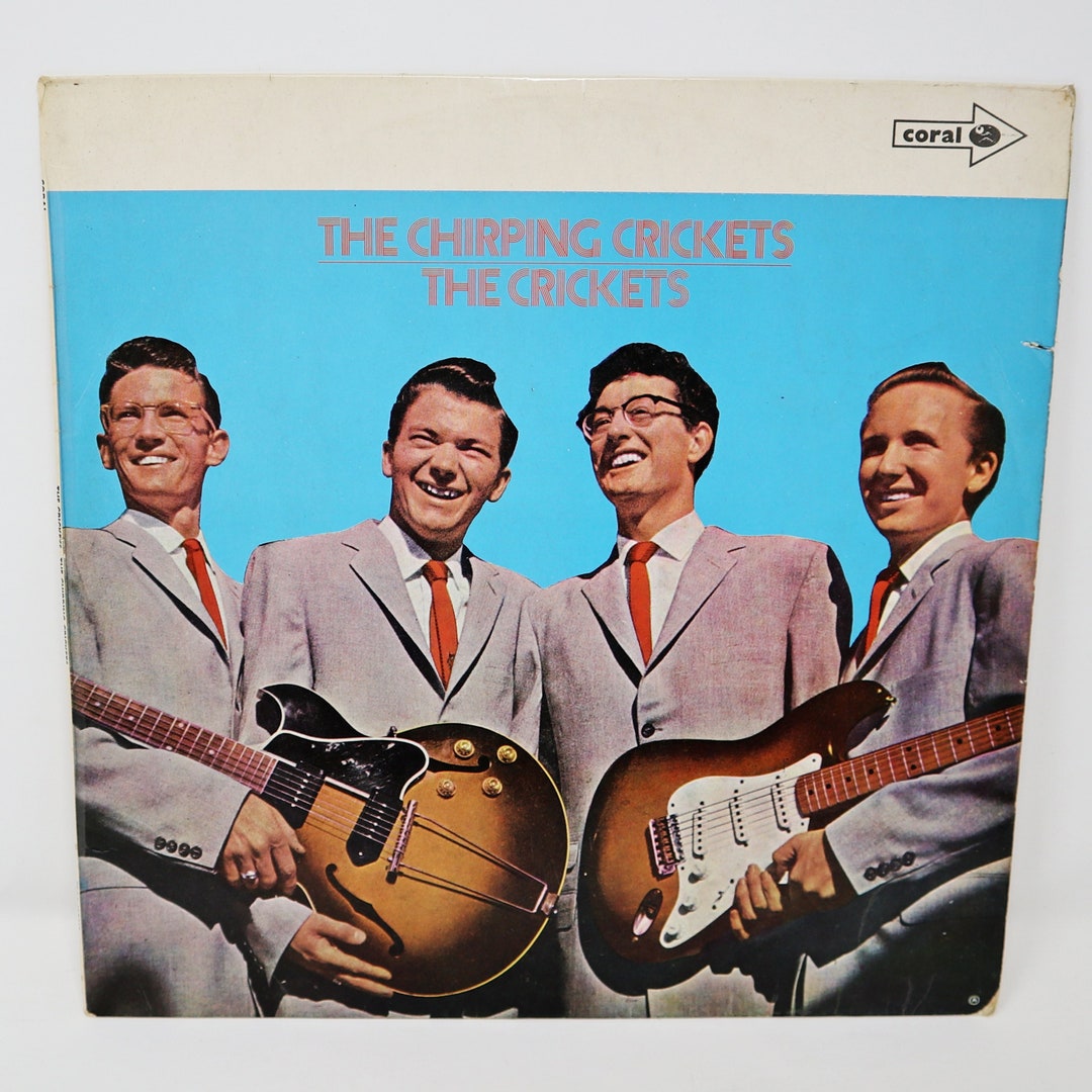 Vintage 1971 70s Coral the Crickets - the "chirping" Crickets 12" LP ...