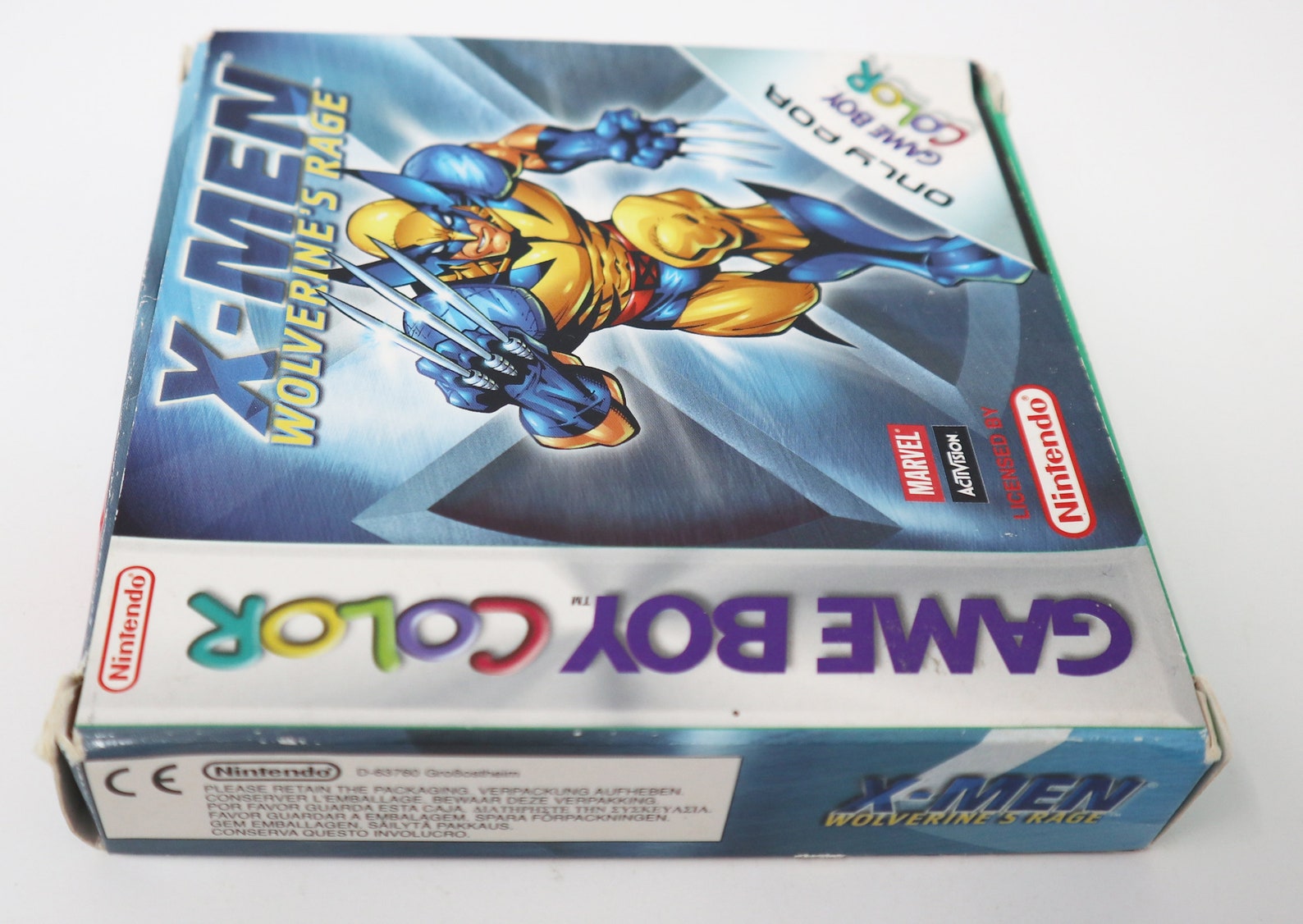 Vintage 2001 Nintendo Game Boy Color Colour Marvel X-men - Etsy